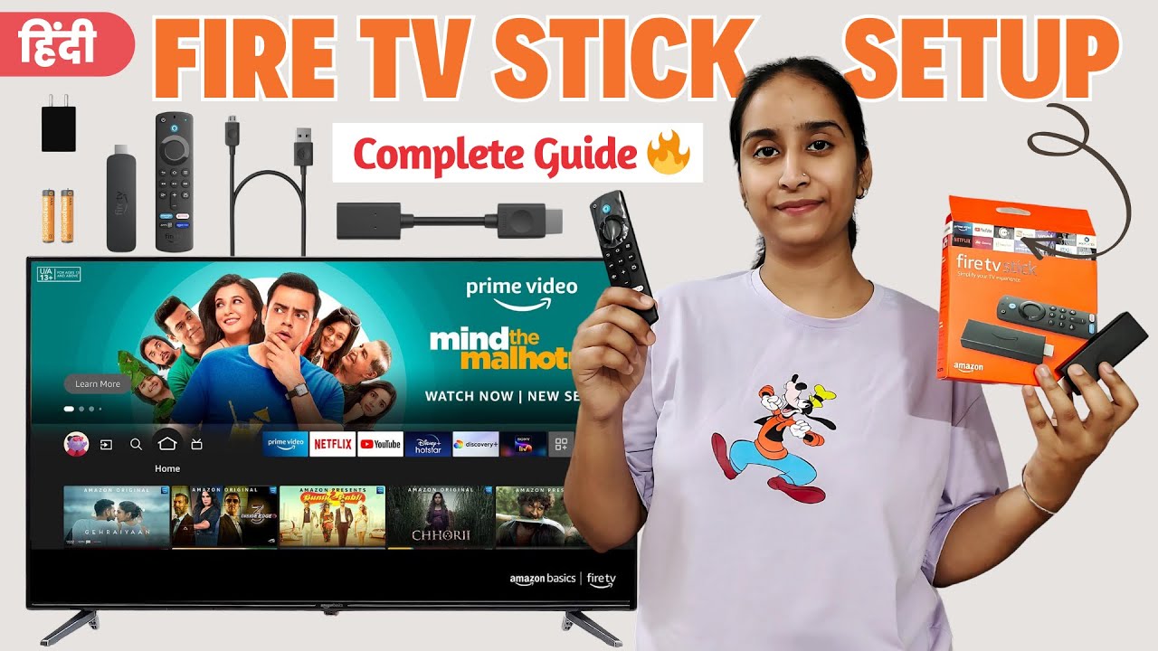 How to Setup Amazon Fire TV Stick 🔥 [3rd Gen] | Complete Setup of Fire ...