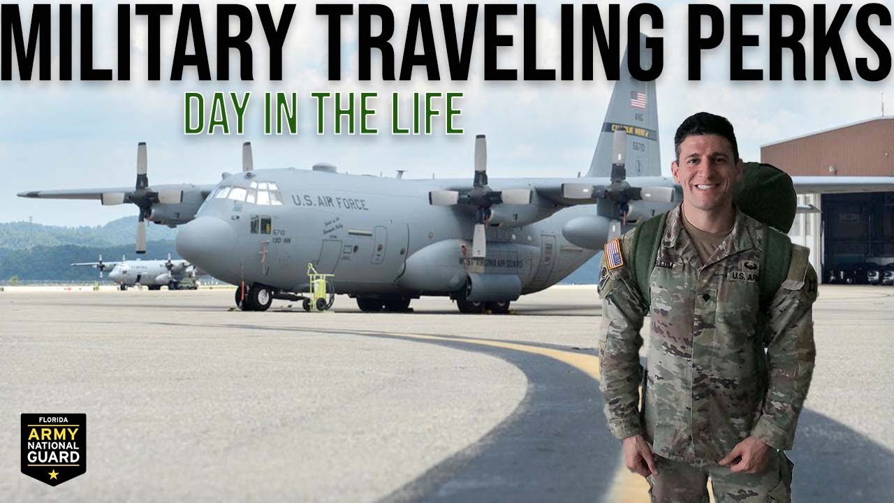 Military Travel Perks While Active Duty Army | Day in the life - YouTube