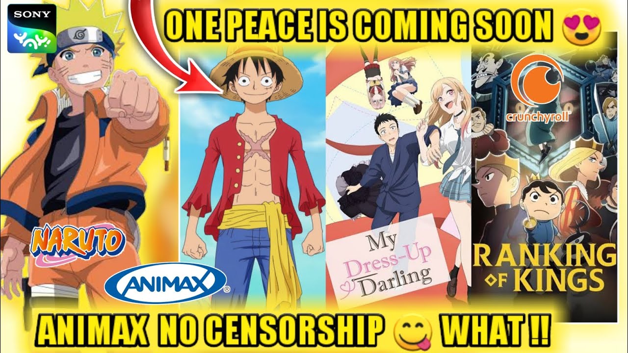 One Piece In Coming Soon On Sony Yay! 😍 Dubbing In Process || Animax No ...