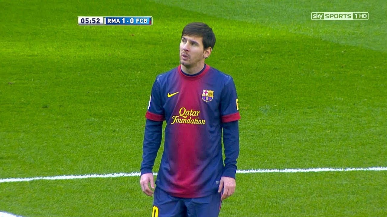 Lionel Messi vs Real Madrid (Away) 2012-13 English Commentary HD 1080i ...