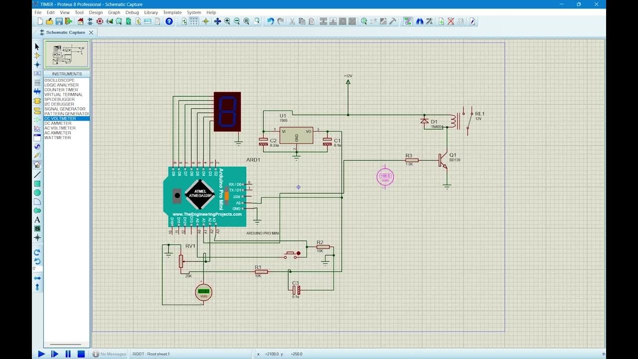 TIMER - Sederhana Berbasis Arduino Pro Mini - 7 Segment Display - Relay 12V - YouTube