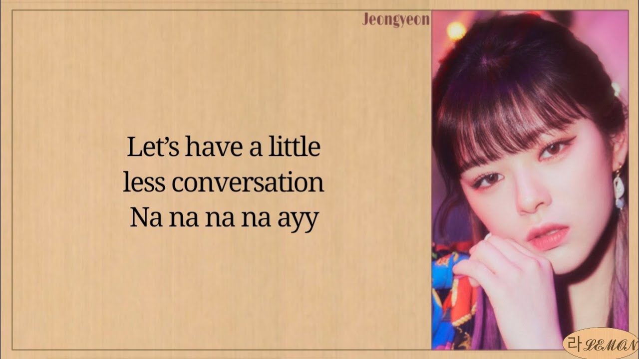 Twice Conversation Lyrics Youtube