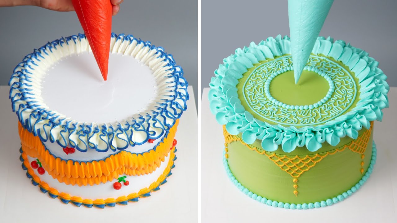 Perfect Cake Decorations Tutorials For Everyone ️ Most Satisfying Cake ...