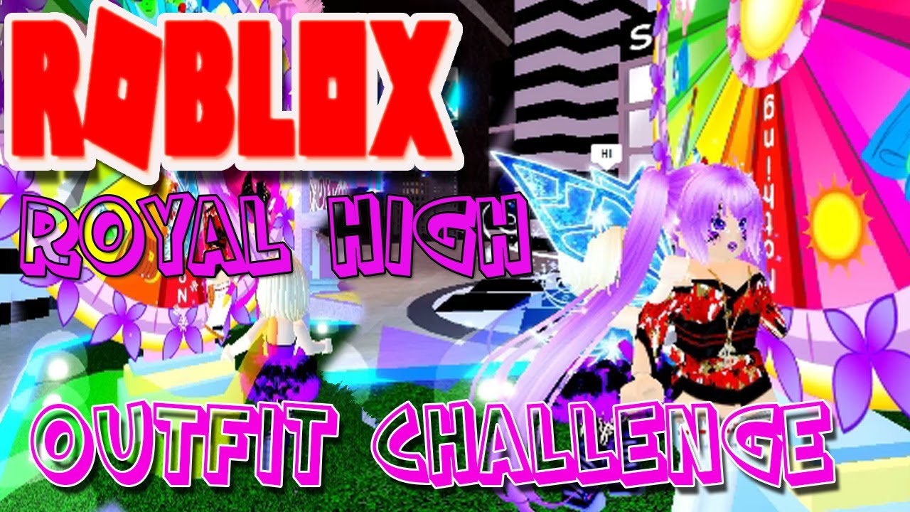 Outfit color challenge Royal High.. Roblox Royal High - YouTube