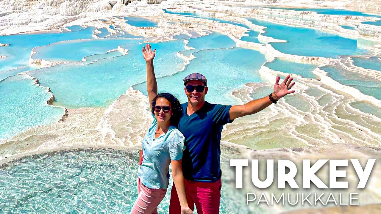 The most beautiful Natural Springs?? Pamukkale TURKEY - YouTube