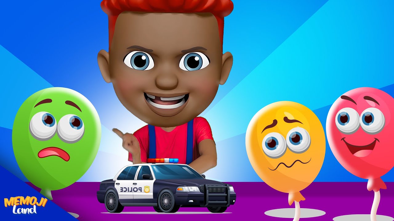 Surprise Balloons Pop | Memoji Land - YouTube