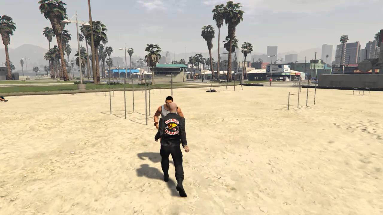 Gta 5 Hells Angels Mc Nomads Youtube