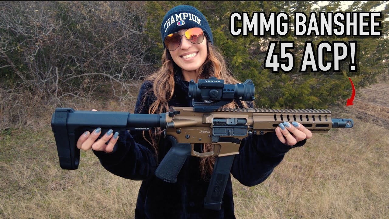 CMMG BANSHEE .45 ACP RANGE REVIEW | HOME DEFENSE HEAVEN ️ - YouTube
