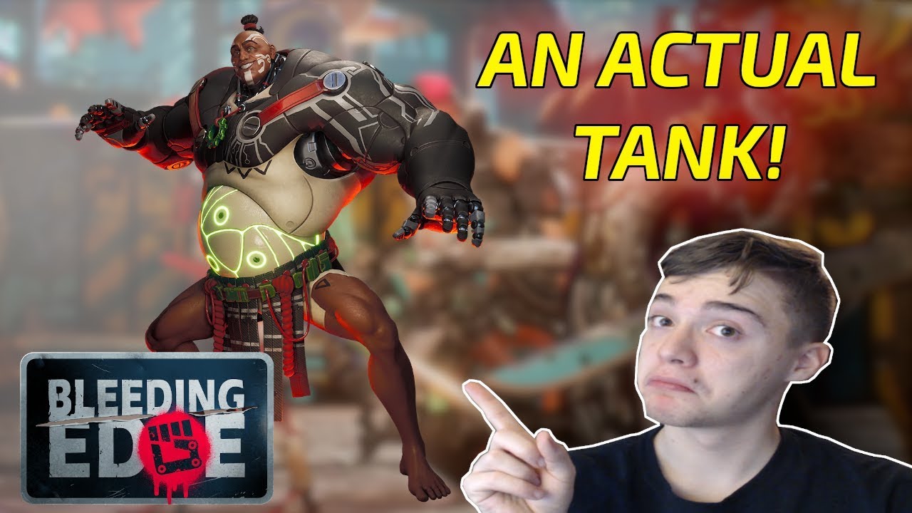 THE ONLY ACTUAL TANK MAKUTU- Bleeding Edge (Closed Beta) - YouTube