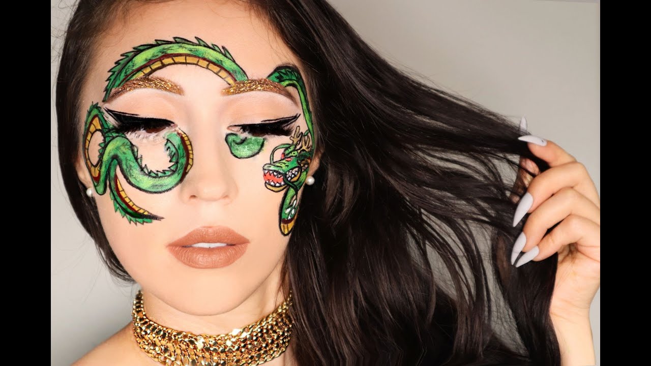 Dragon Ball Z makeup tutorial! - YouTube