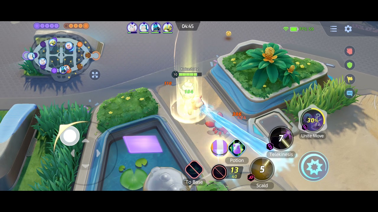 POKEMON UNITE [ SLOWBRO ATTACKS ] - YouTube