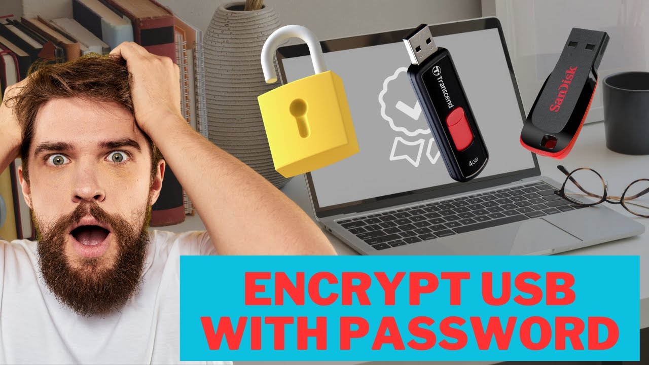 Encrypt a USB Drive with Password Tutorial- Windows BitLocker - YouTube