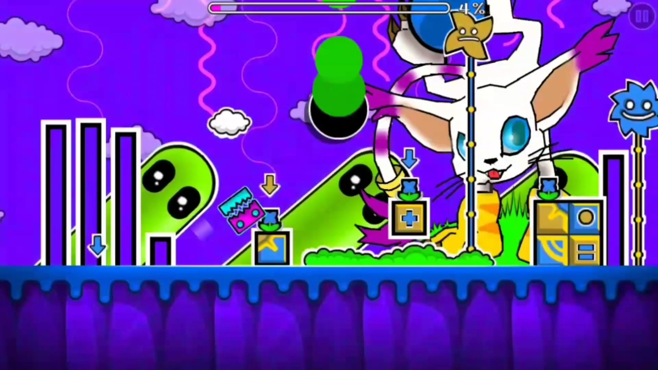 EL MEJOR PIXEL ART DE TODO GEOMETRY DASH! - GEOMETRY DASH 2.1 - Smile ...