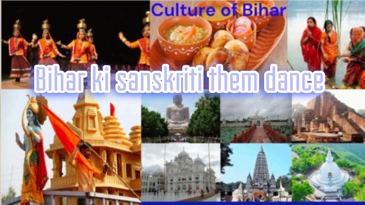 Bihar ki sanskriti ki ek jhalak।। Them dance video - YouTube