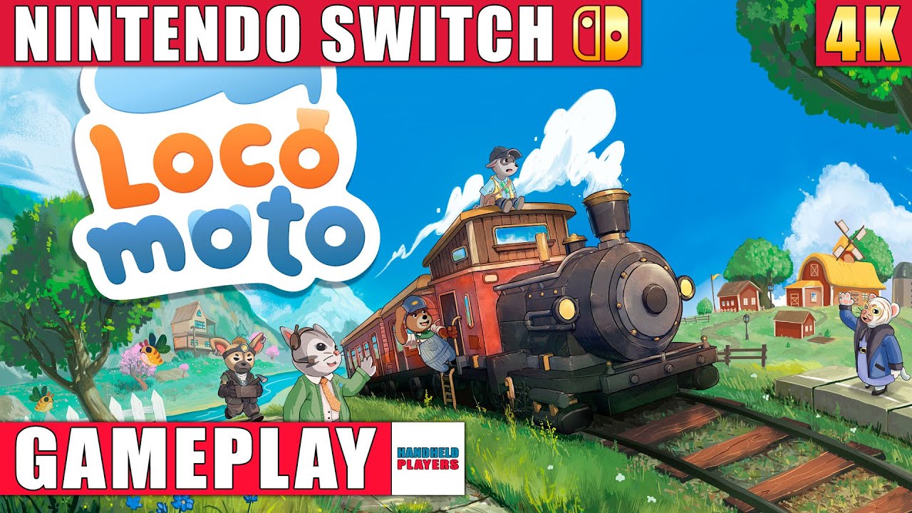 Locomoto Nintendo Switch 1 Gameplay in 4K - YouTube