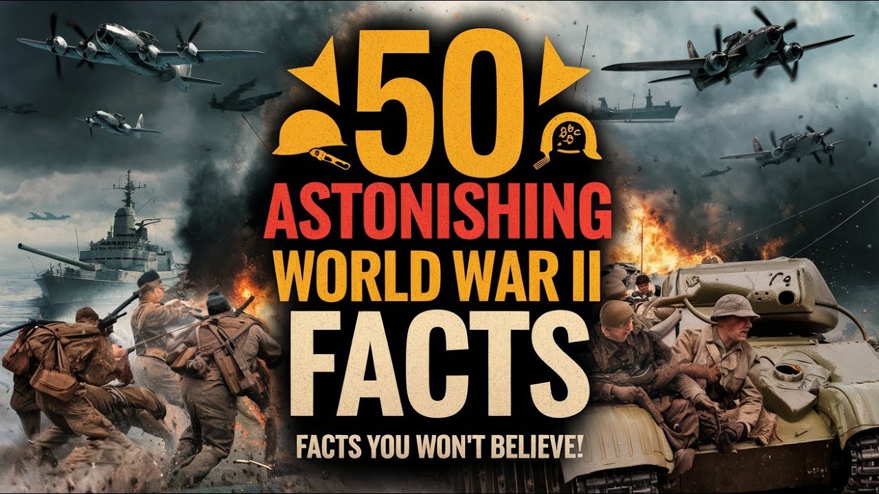 50 Astonishing World War II Facts That Will Leave You Speechless! - YouTube