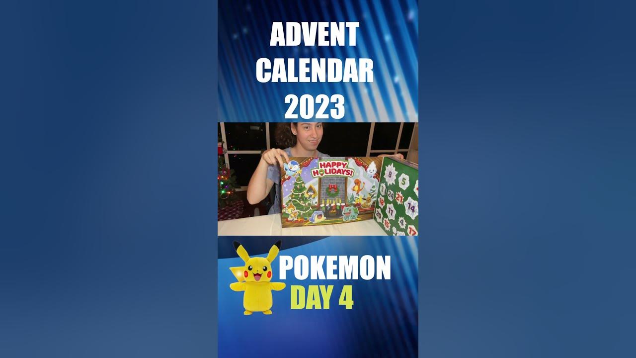 POKEMON ADVENT CALENDAR 2023 DAY 4 PART 1 #short - YouTube