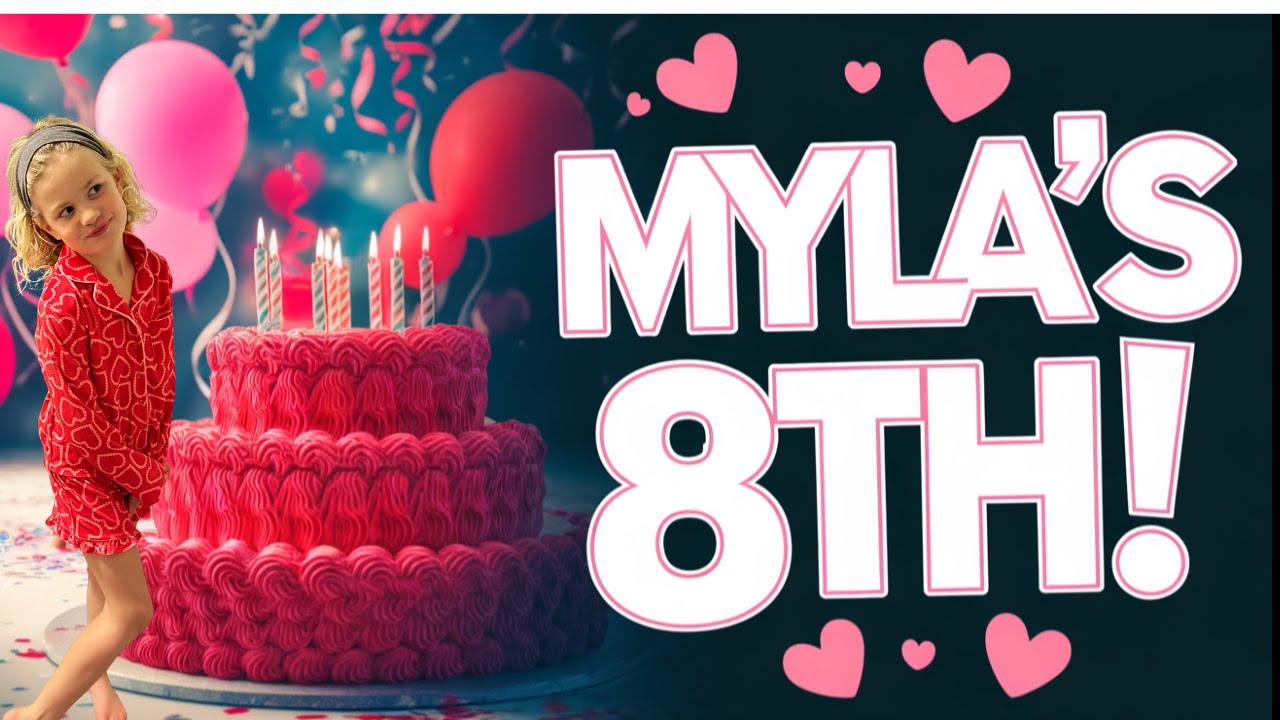 Celebrating Myla’s 8th Birthday 🎂 | Fun Toy Unboxing & Dinner with ...