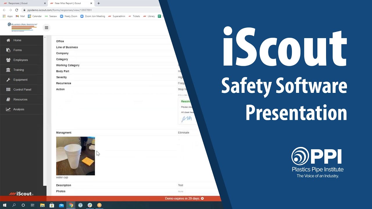 Safety Software Demo by iScout - YouTube
