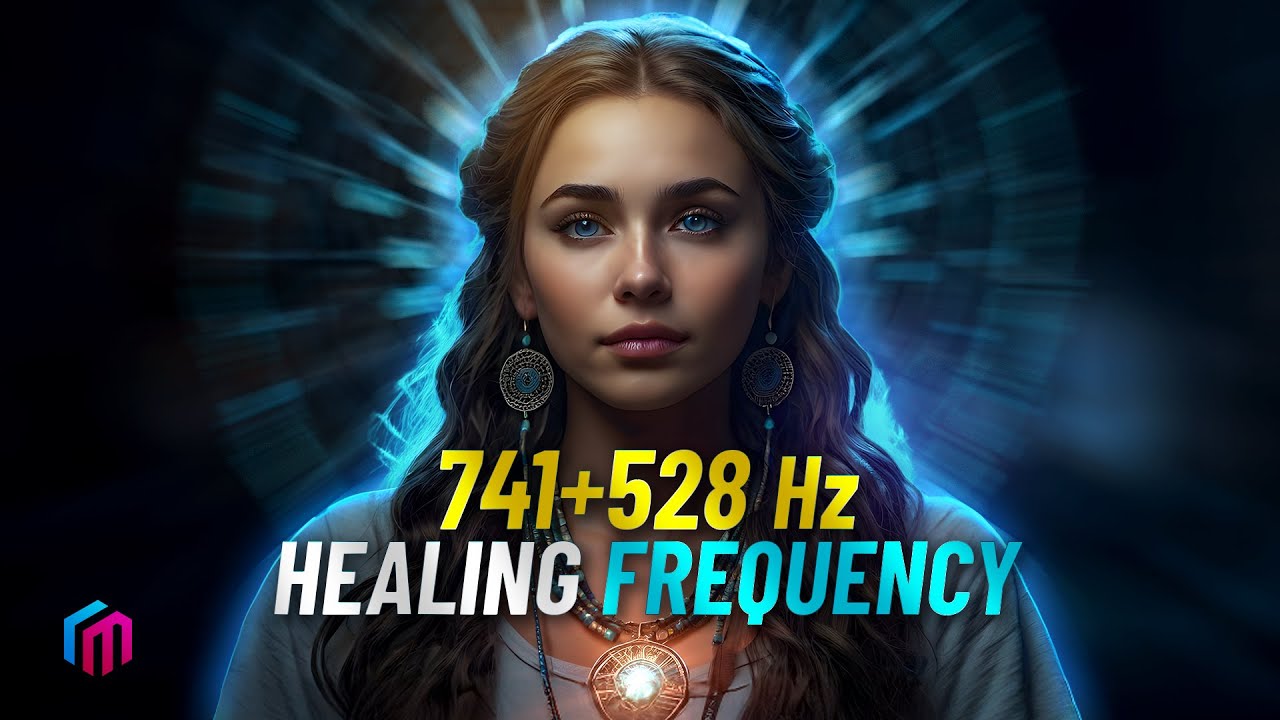 Transform Negative Energy into Positive with 741 Hz + 528 Hz MIRACLE Tones | Solfeggio ...