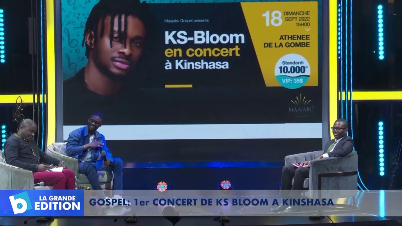 Gospel: 1er concert de KS Bloom à Kinshasa - YouTube