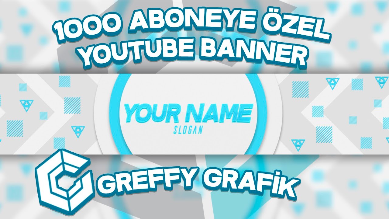 YOUTUBE BANNER TEMPLATE FOR 1000 SUBS ! - YouTube