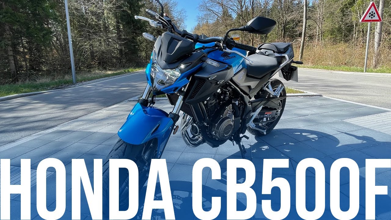 Honda CB500F 2021: Test, Review, Sound, Top Speed 👌 | MotoJonez - YouTube