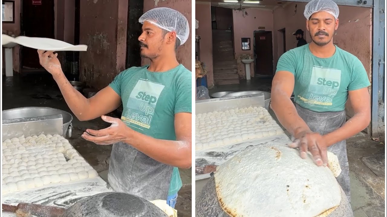 Flying Rumali Roti in Dehradun || Indian Street food || Dehradun Street ...