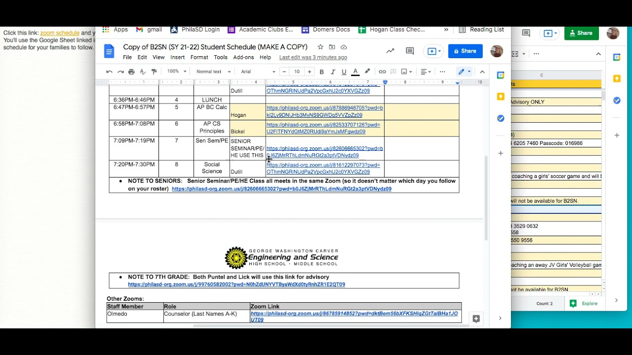 B2SN Families SY 21 22 - YouTube