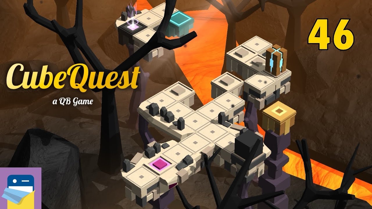 CubeQuest - a QB Game: Level 46 Solution & iOS/Android Gameplay Walkthrough (by Stephan Goebel ...