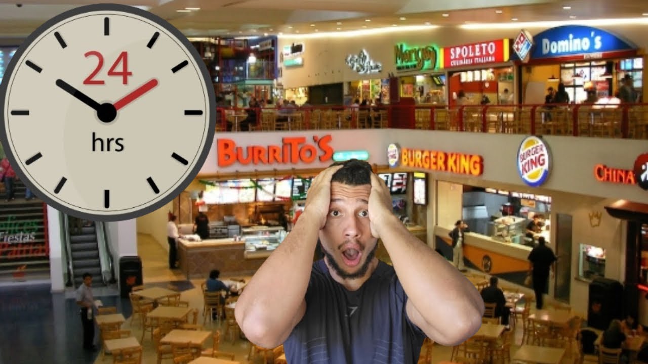 I Ate At EVERY Fast Food Restaurant In 24 HOURS - YouTube