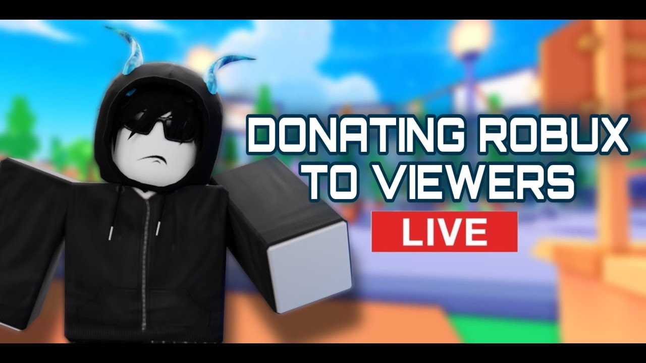 Pls donate stream (joinable) - YouTube