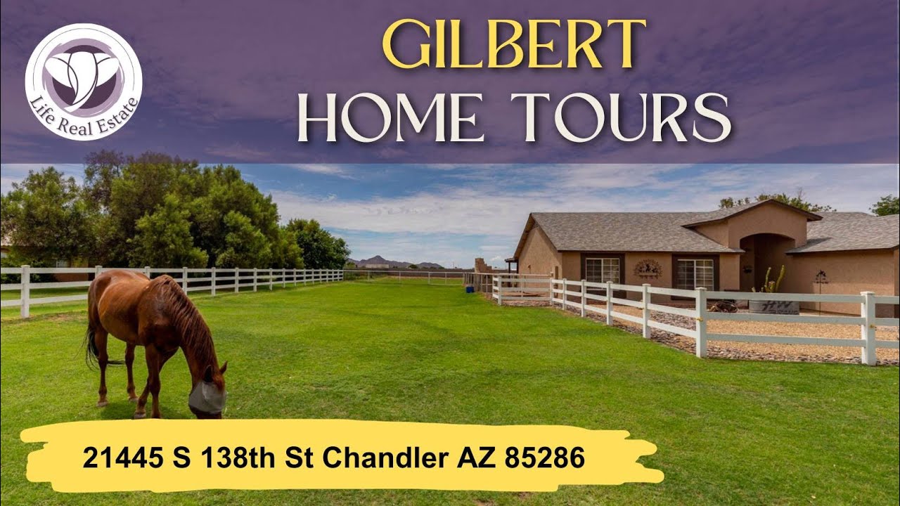 SOLD - 15431 E Via Del Rancho Gilbert, Arizona Horse Property for Sale ...