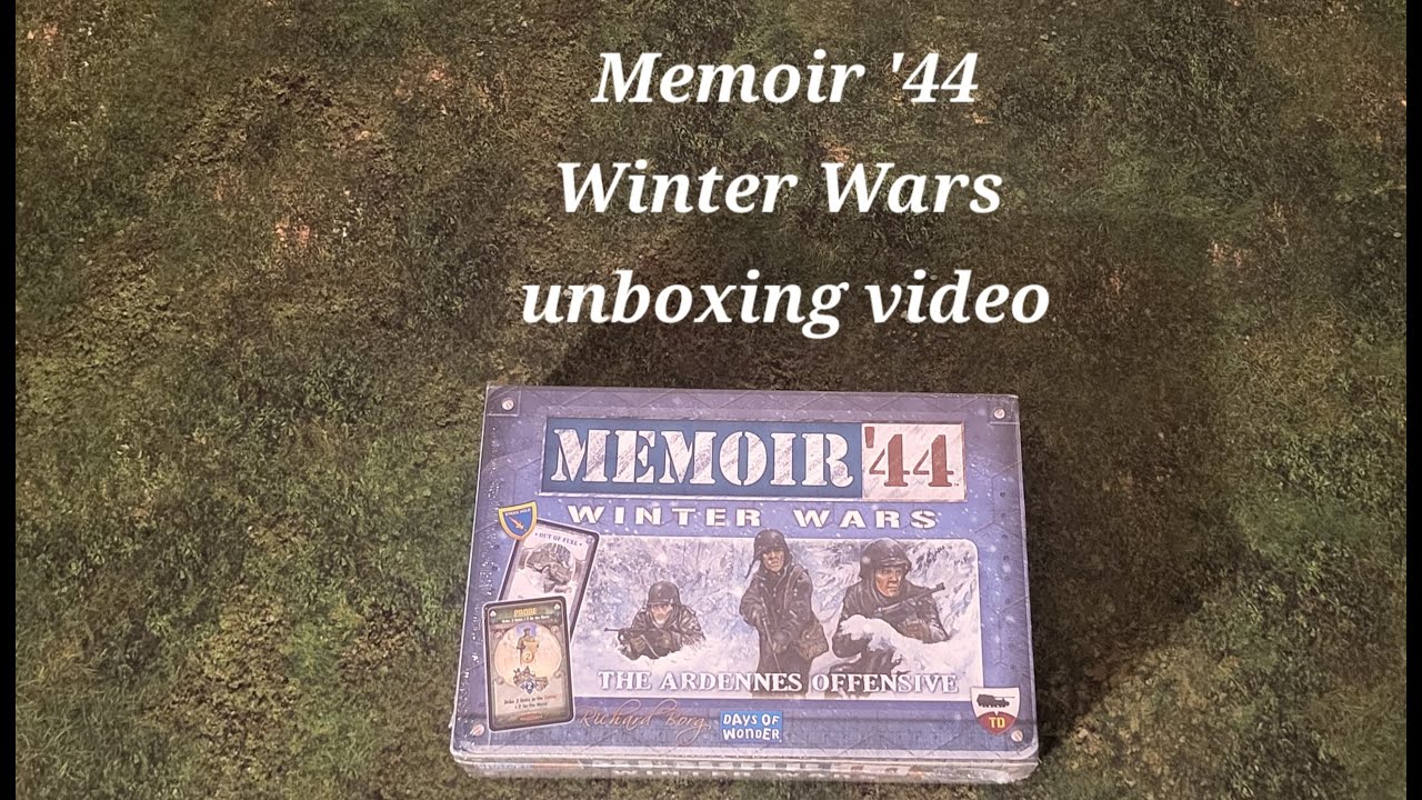 Memoir '44 Winter Wars unboxing video - YouTube