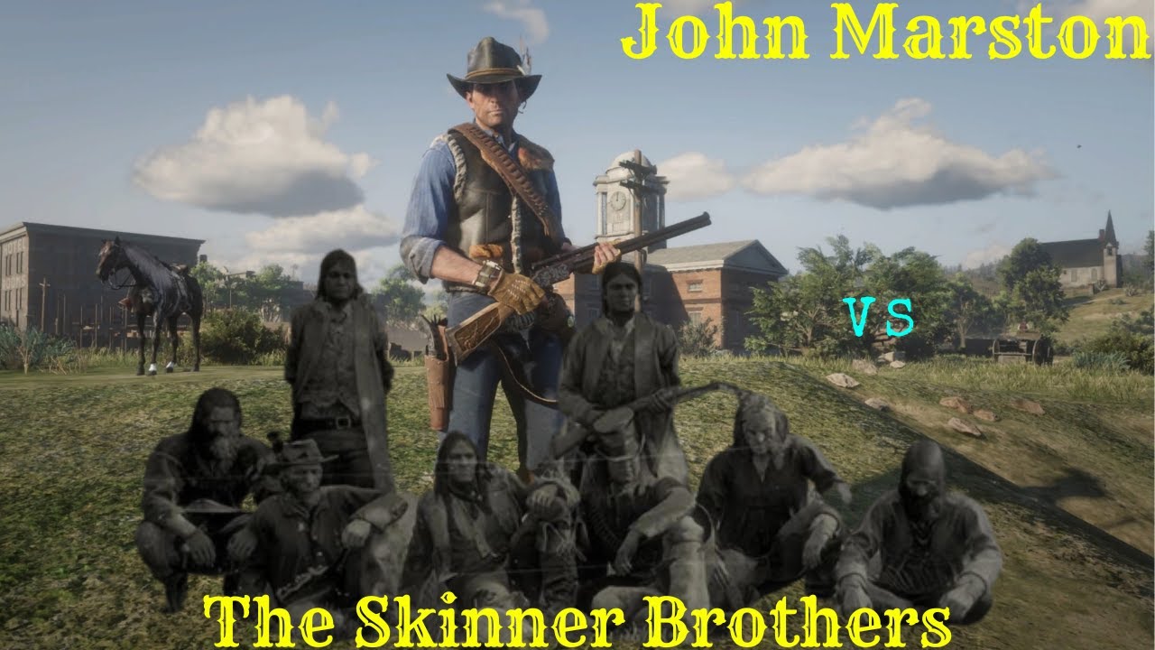 John Marston vs The Skinner Brothers - YouTube