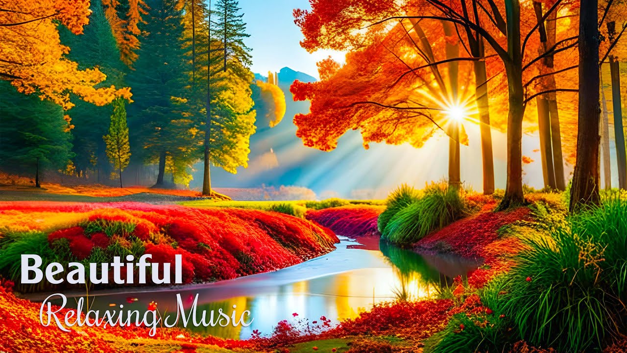 Beautiful Relaxing Hymns, Peaceful Instrumental Music "Autumn Golden ...