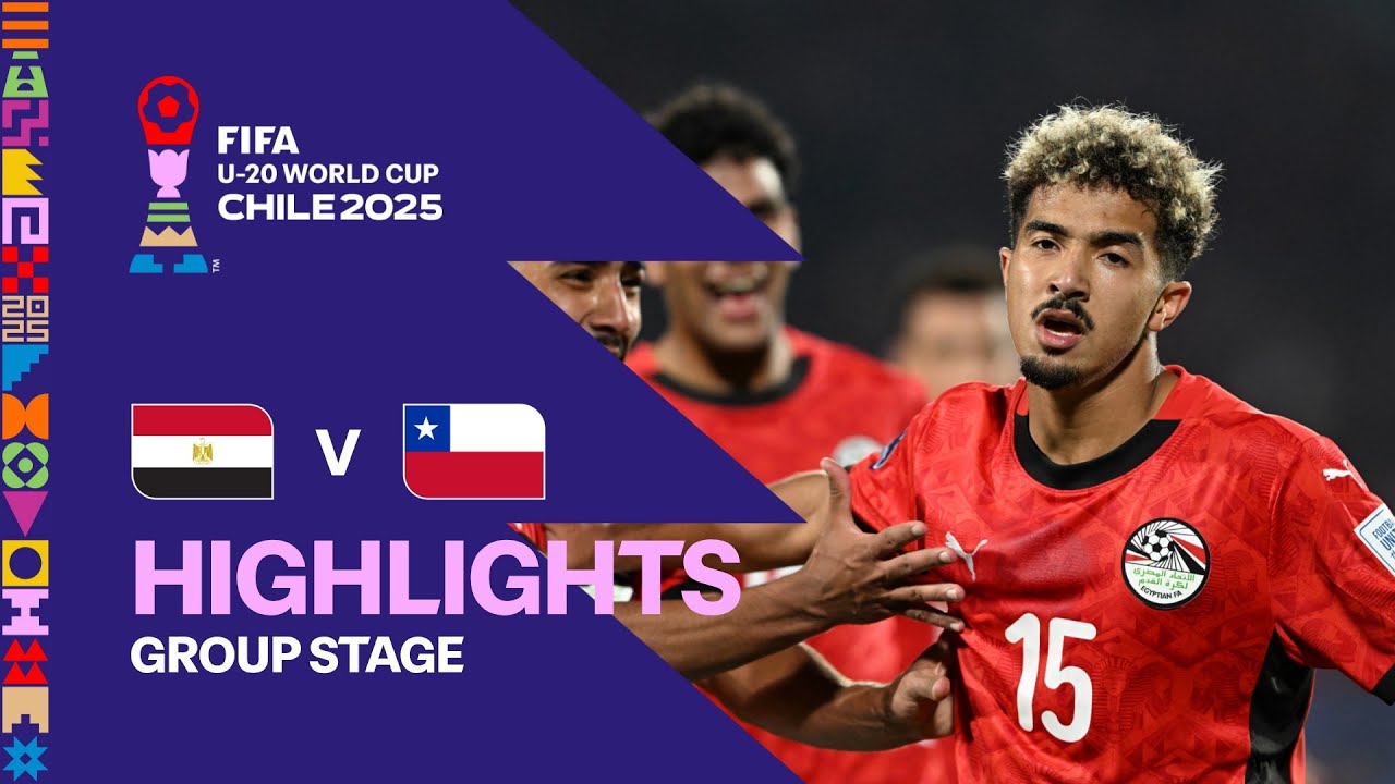 Egypt vs Chile Highlights | FIFA U-20 World Cup Chile 2025 - YouTube