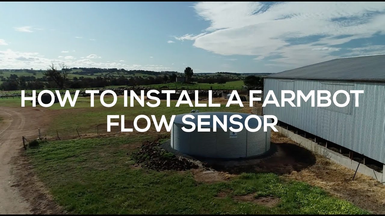 Farmbot Flow Sensor installation - YouTube