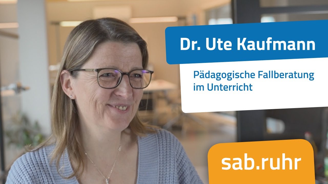 Pädagogische Fallberatung im Unterricht - Interview mit Dr. Ute ...