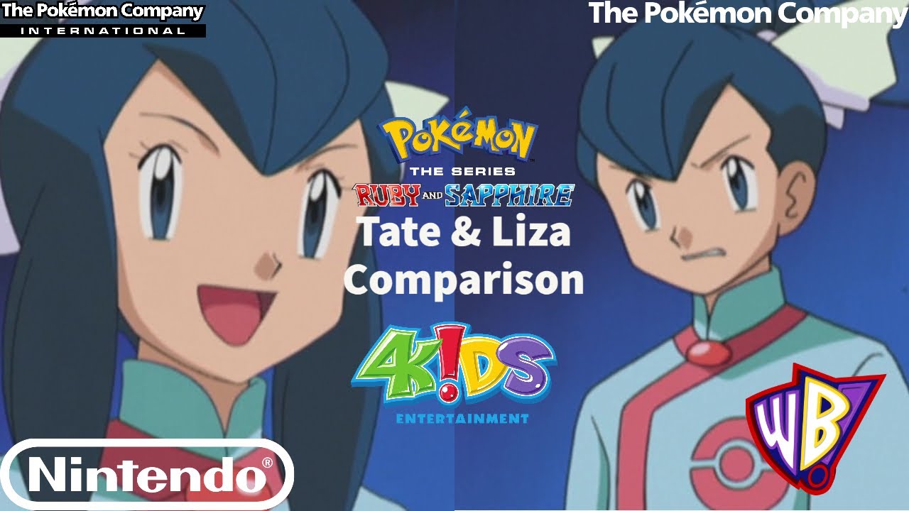 Pokémon The Series Ruby & Sapphire × Pokémon Masters EX Tate & Liza ...