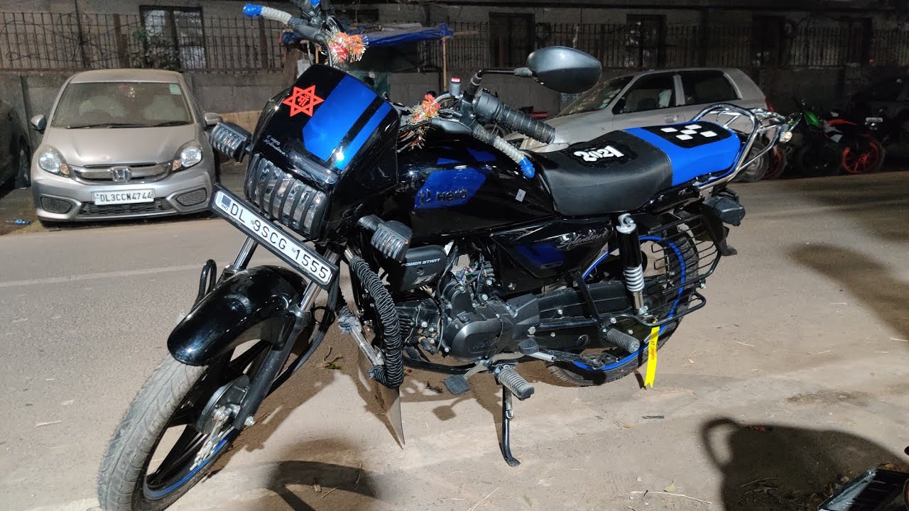 6000 me full bike modification 🔥 hero splendor Xtec modification 😍 ...