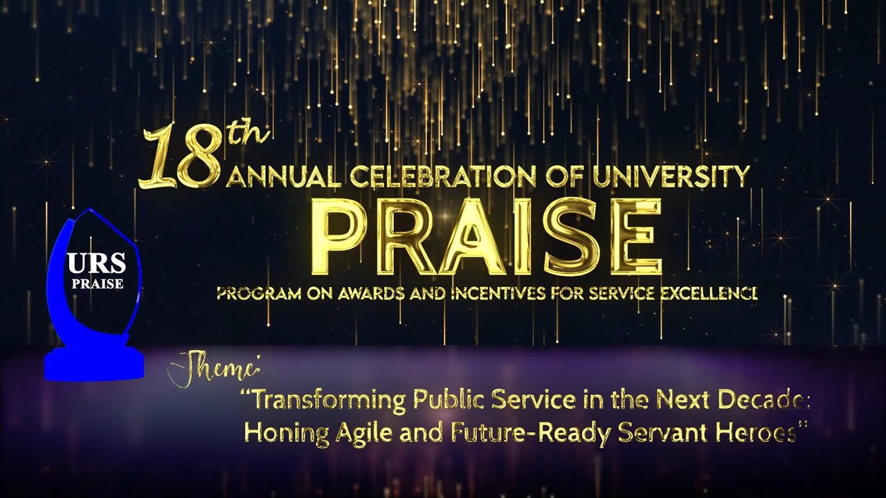 Here comes URS PRAISE Awards 2023! - YouTube
