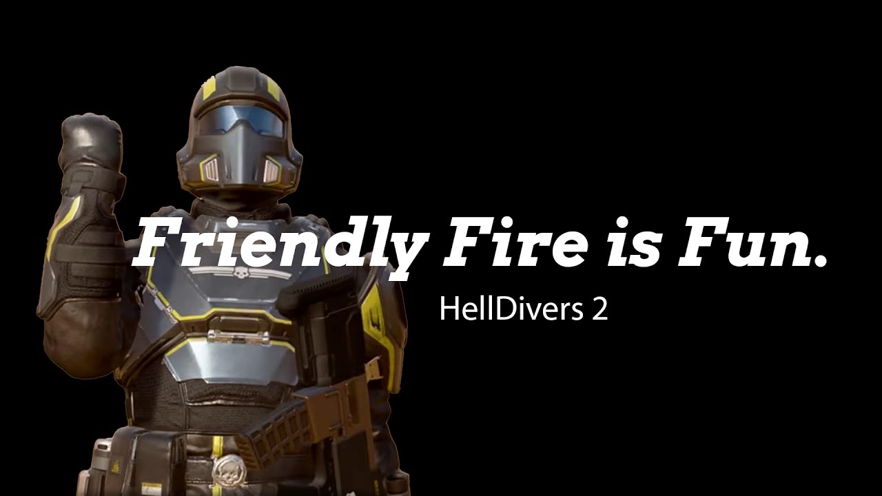 Friendly Fire Fun in Helldivers 2 - YouTube