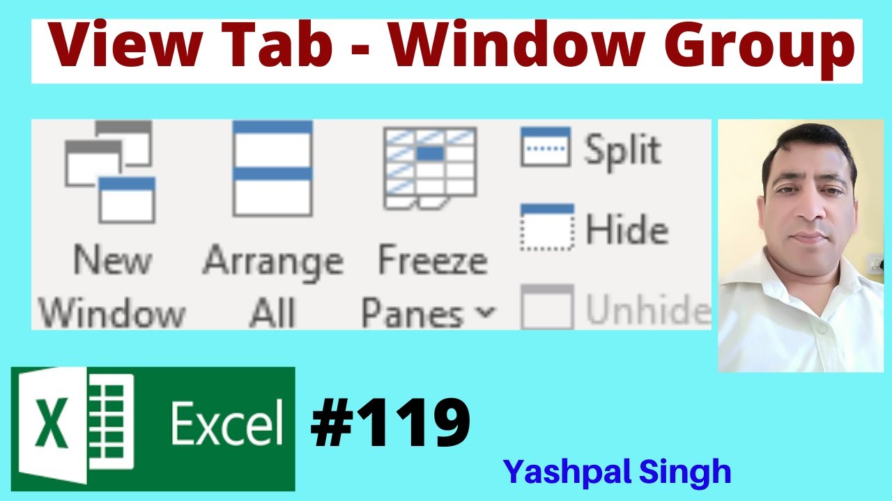 New Window Arrange All Freeze Panes Split Hide Unhide View Tab New Window Arrange All Freeze Panes Split Hide Unhide View Tab
