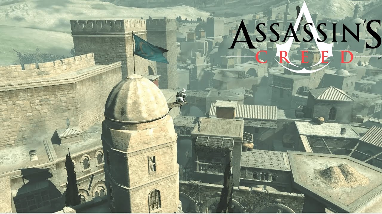 Assassin's Creed Side Memories All View Point (Jerusalem Middle ...