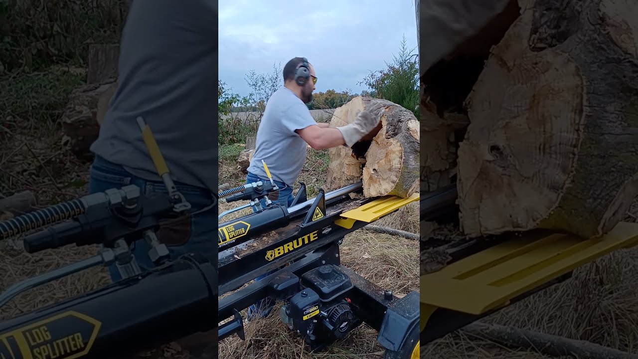 Brute 30 ton log splitter store