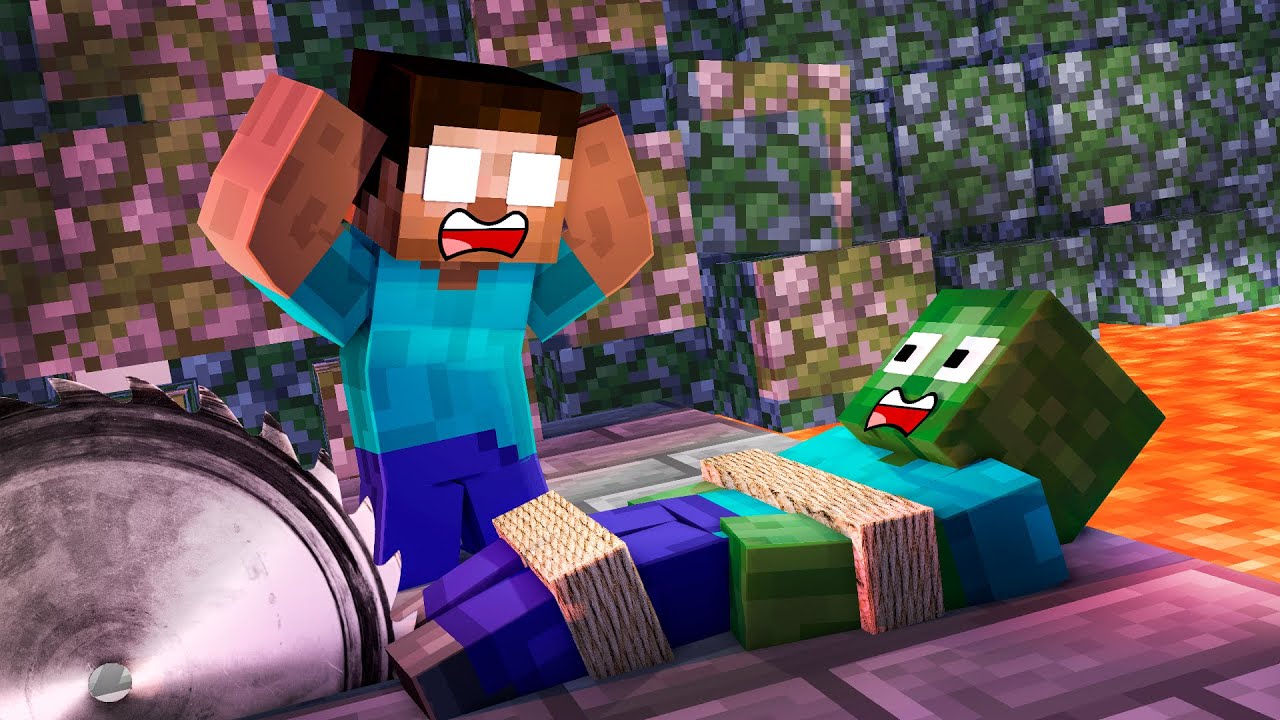 Monster School : Rescue Zombie - Minecraft Animation - YouTube