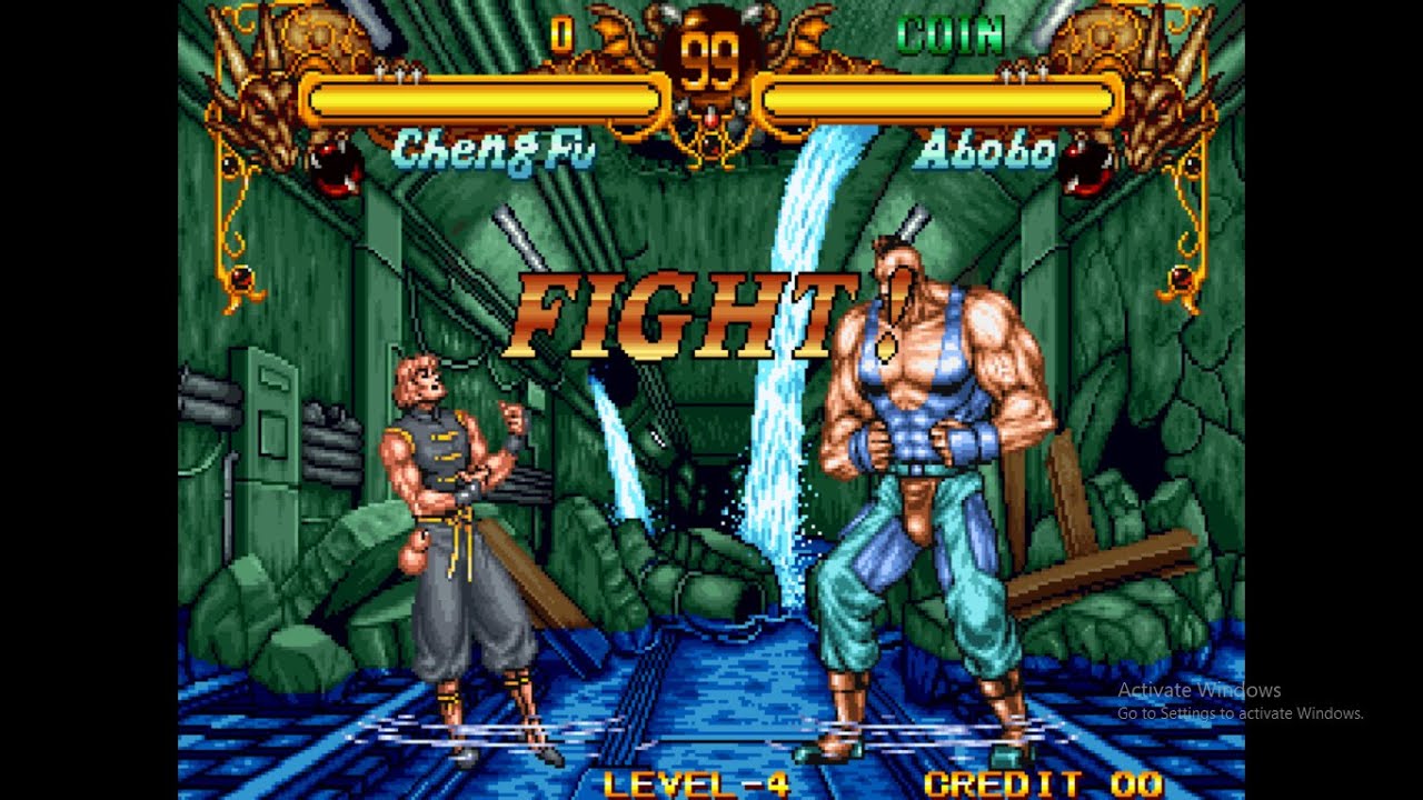 Cheng Fu VS Abobo | Double Dragon (Neo-Geo) (Arcade) | EP-1139 | # ...