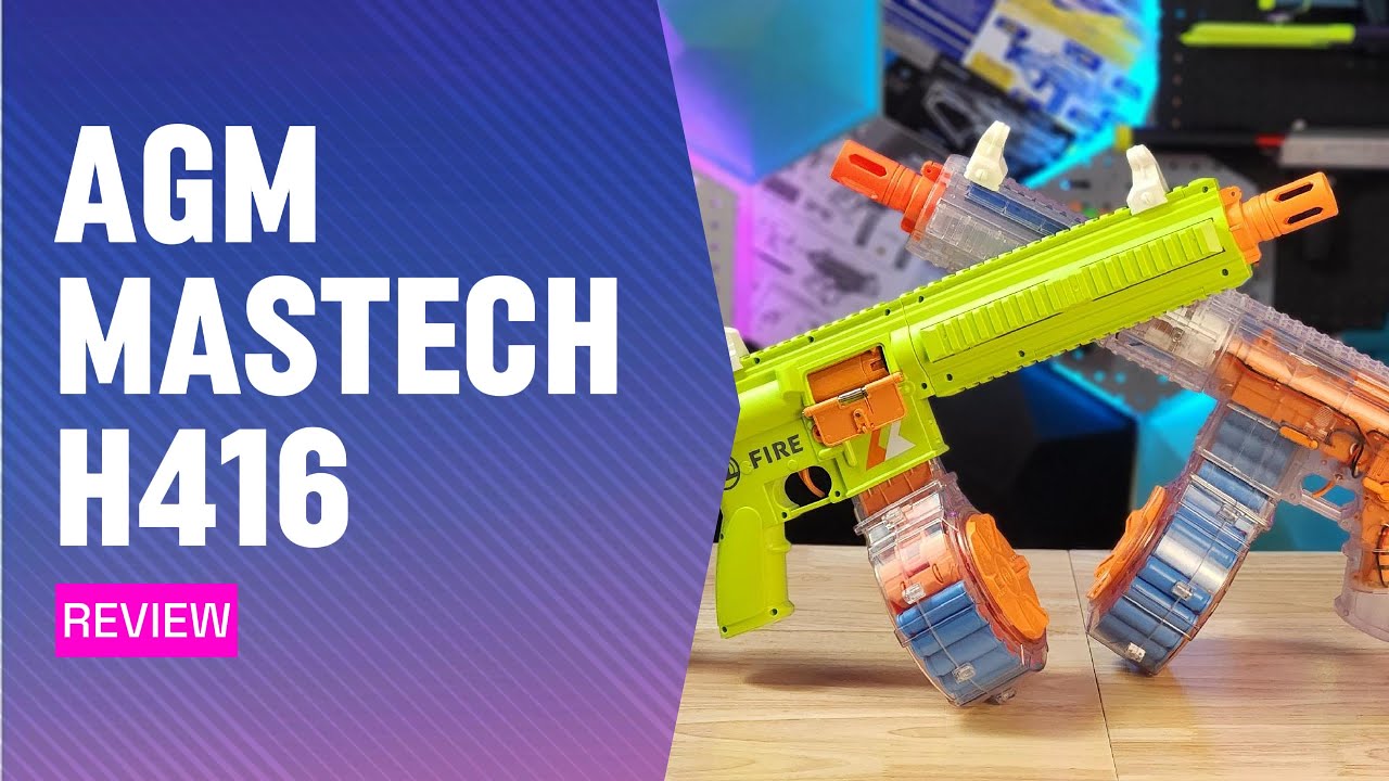 The AGM Mastech H416 - A Shell Ejecting AEG Blaster - YouTube