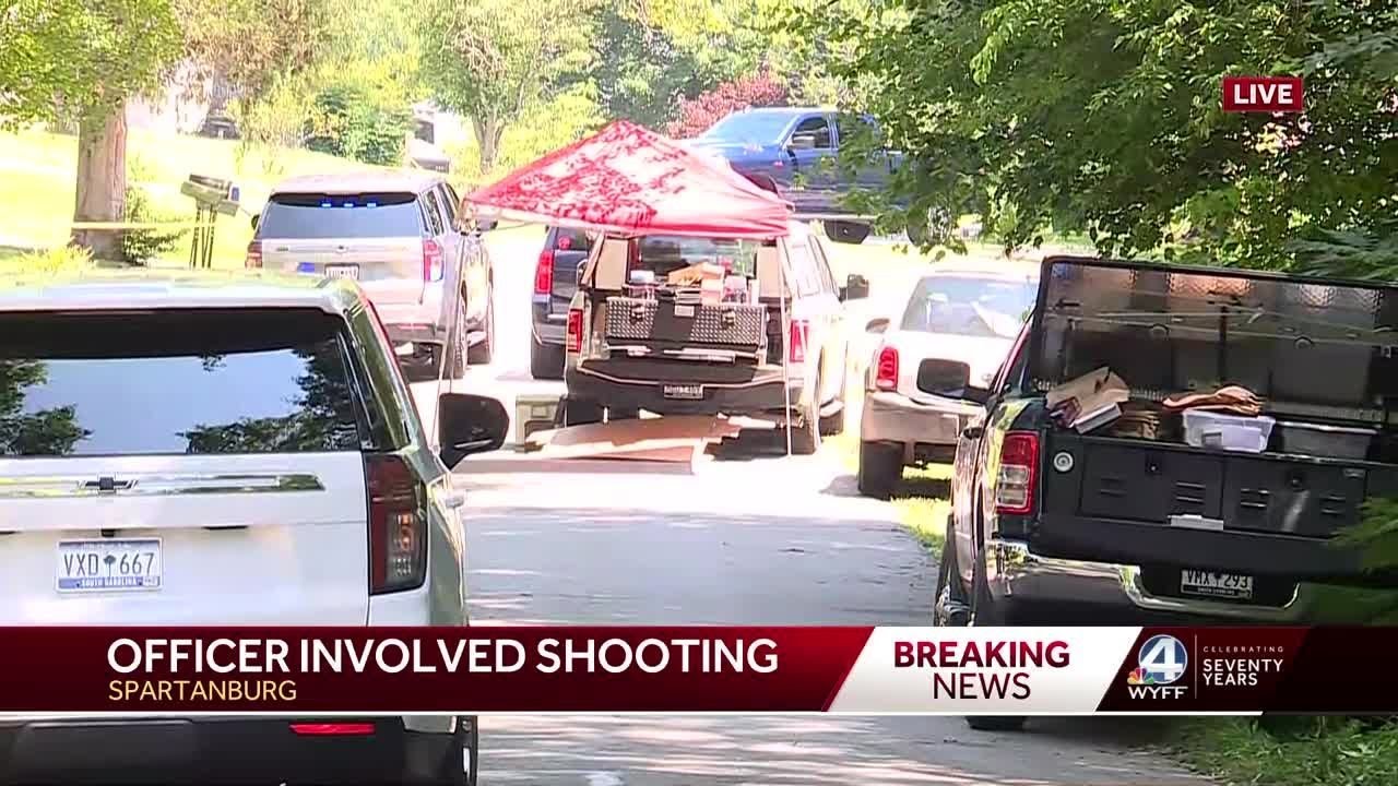 Early coverage of Spartanburg County deputy-involved shooting - YouTube